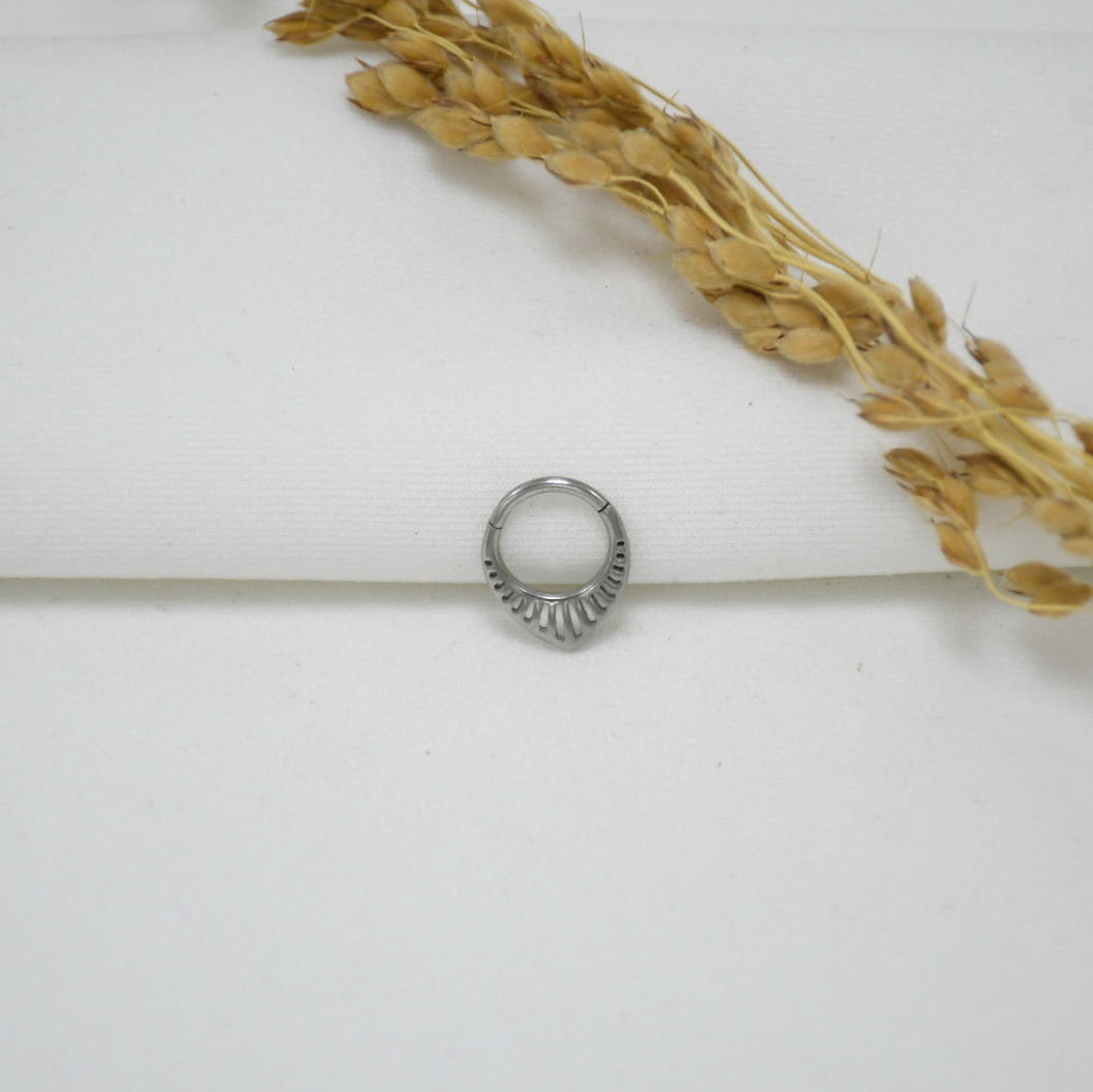 PIERCING ARGOLLA SILVER KIARA – Zoe Shop